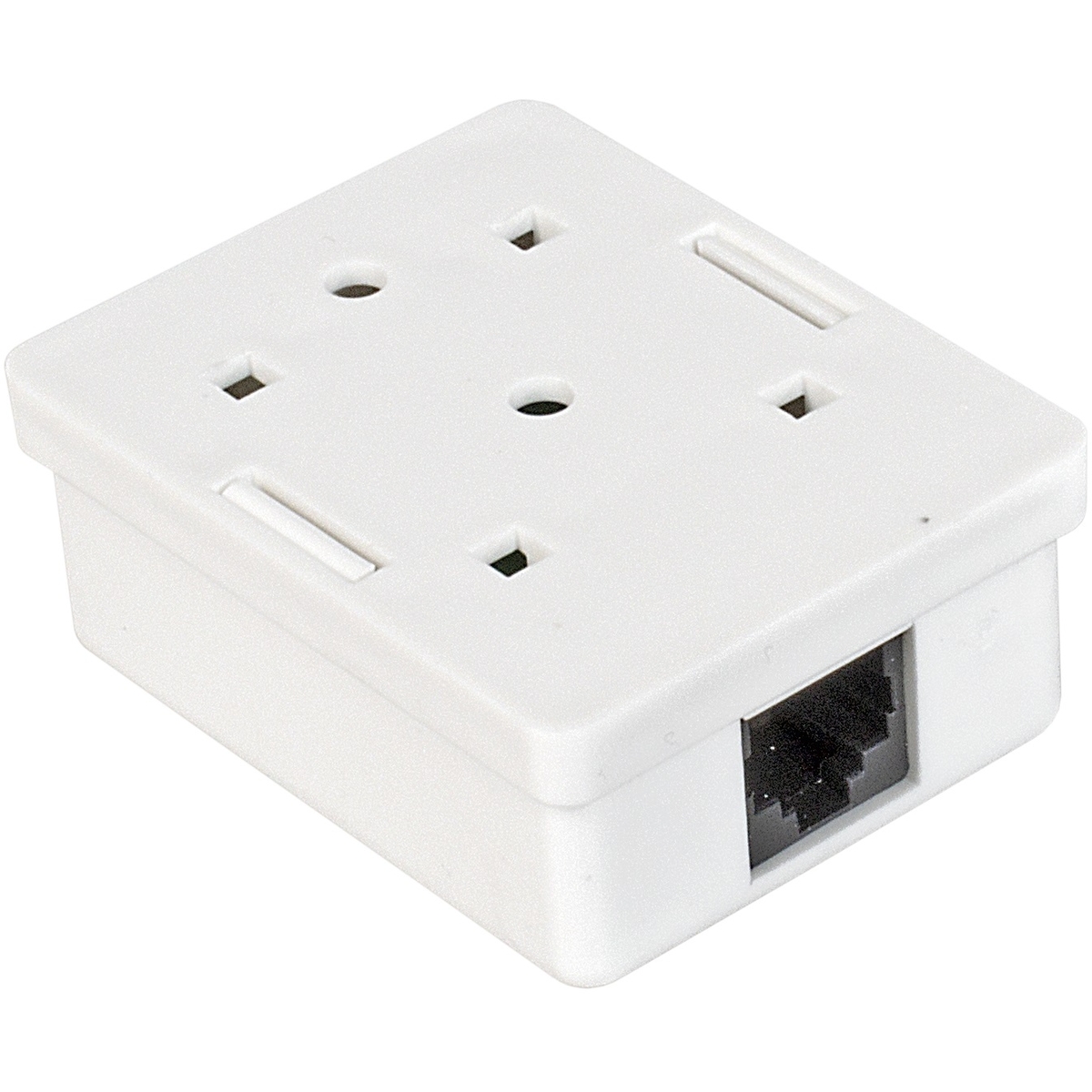 Розетка внешняя ExeGate SM1-RJ45-C5 RJ-45 кат.5/5E UTP Krone/110