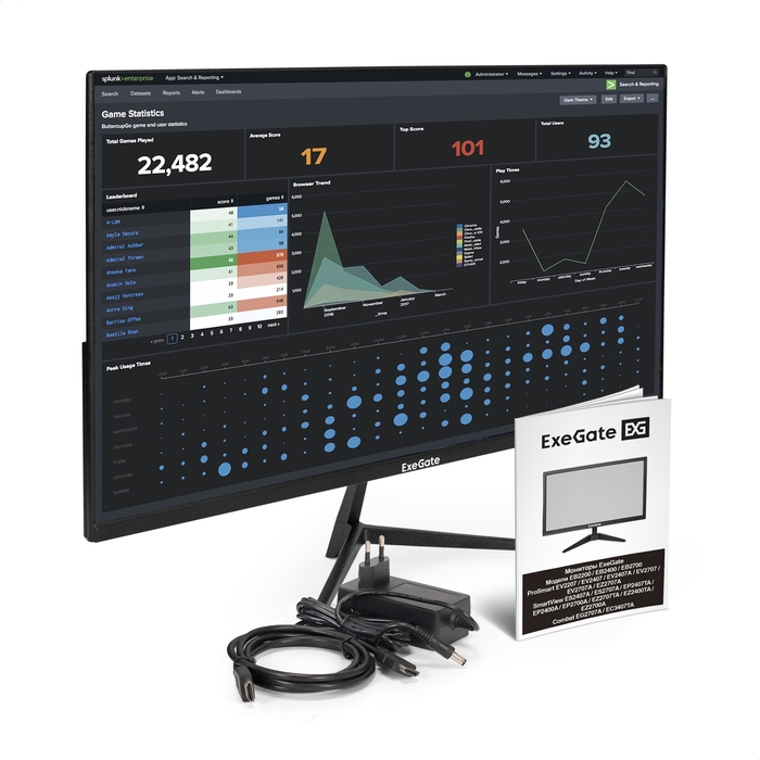 Монитор 27" ExeGate ProSmart EZ2707A